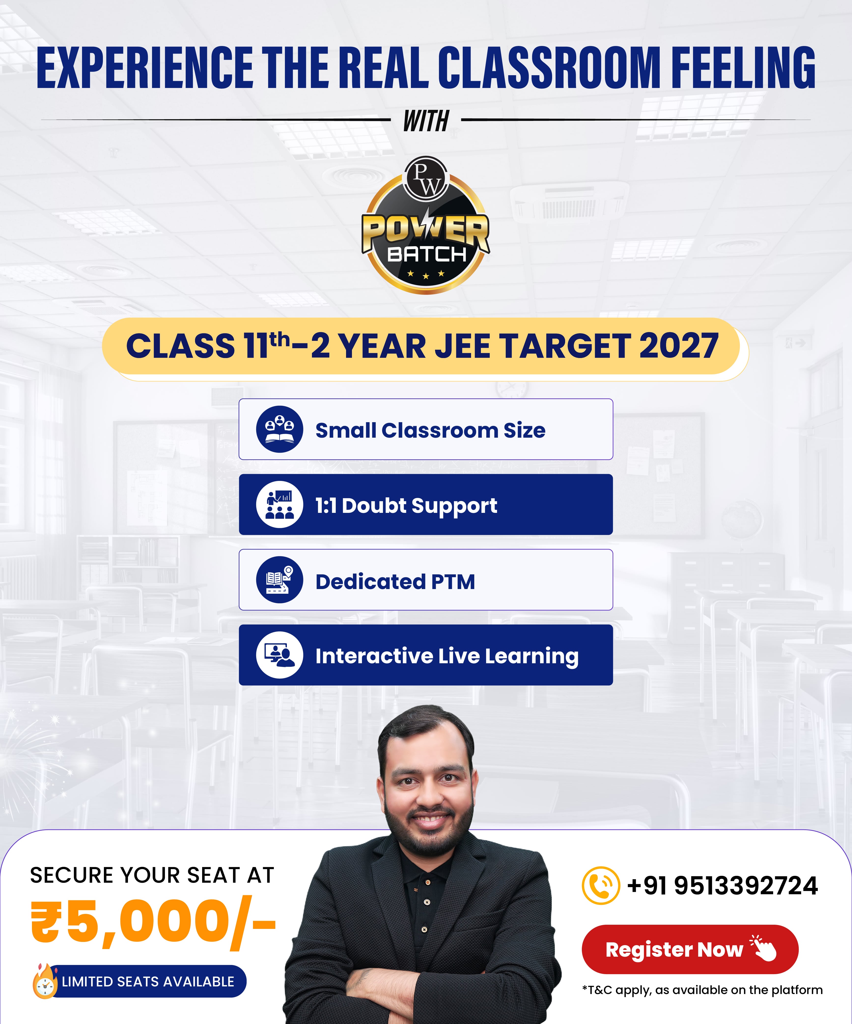 Power Batch : 2 year JEE Target 2027