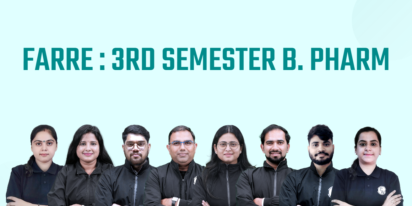 B Pharm 2nd Year Online Coaching