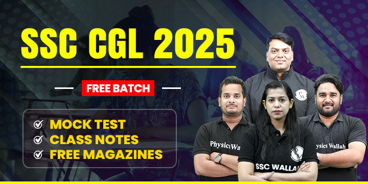 SSC CGL 2025 Free Batch with Test Series