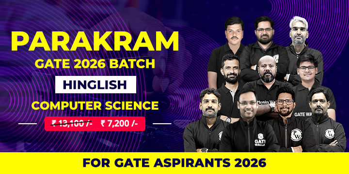 Parakram GATE 2026 Batch - (Hinglish) - Computer Science
