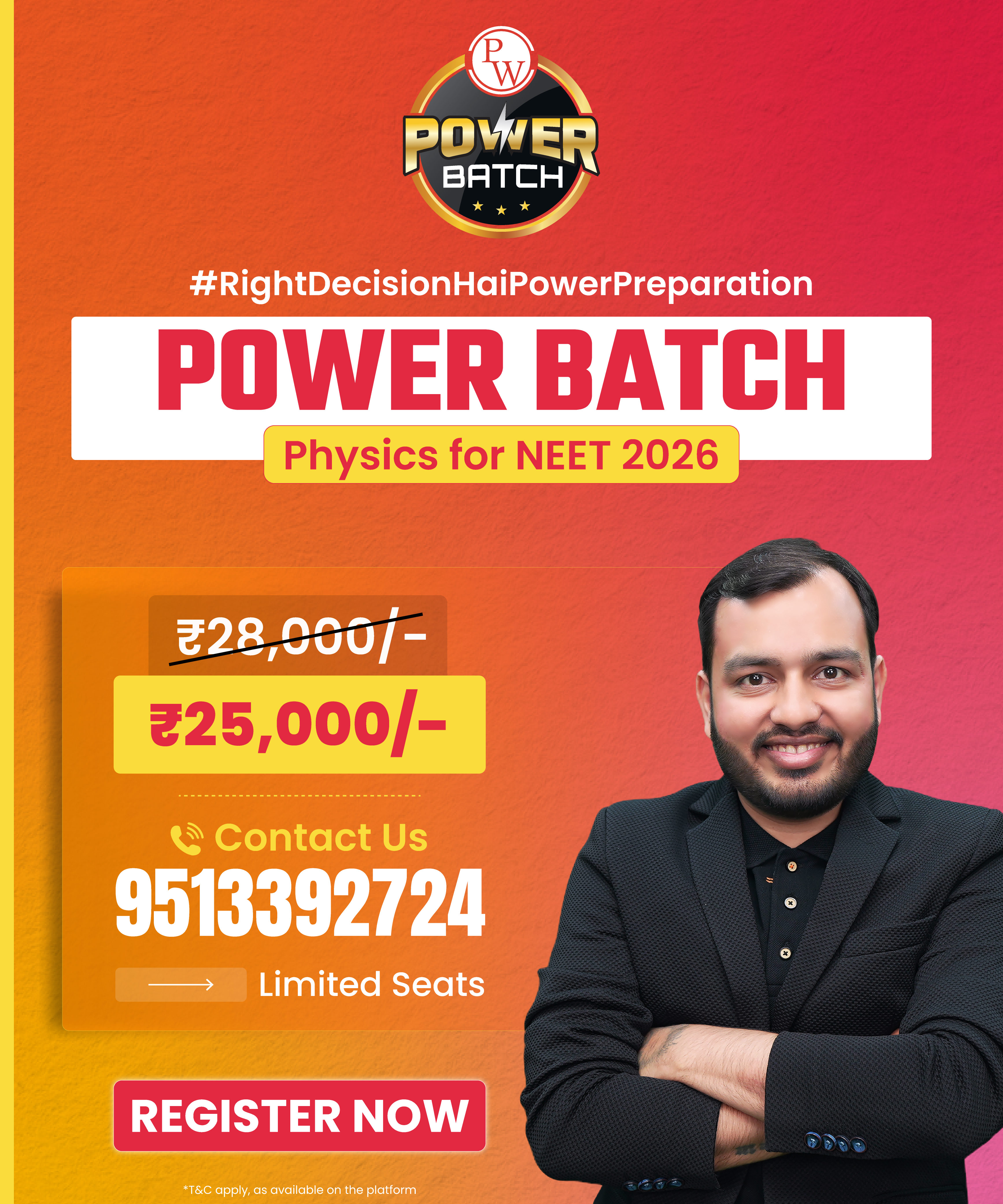 Power Batch : Physics for NEET 2026