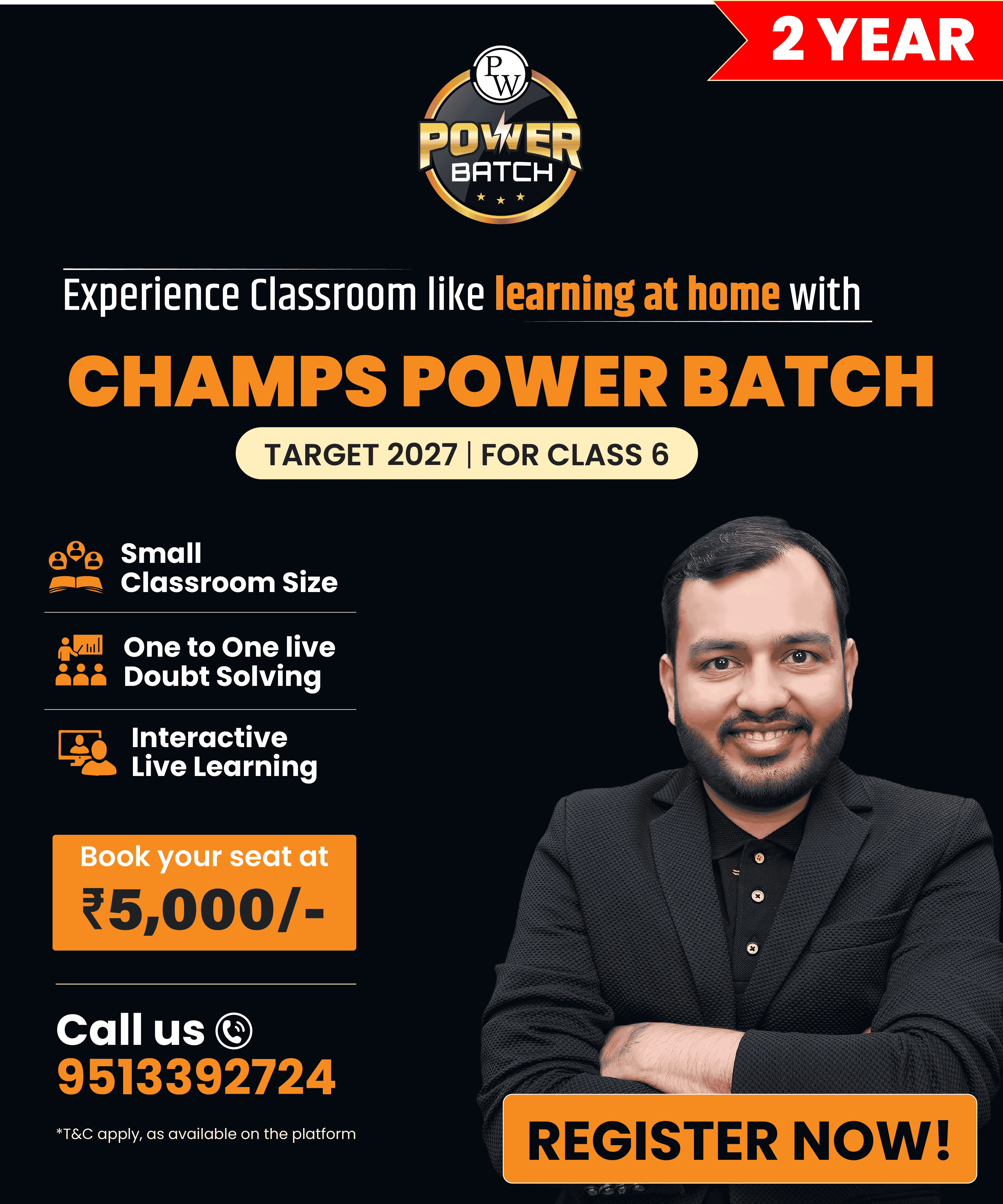 CHAMPS Power Batch 2027 || 2 Year