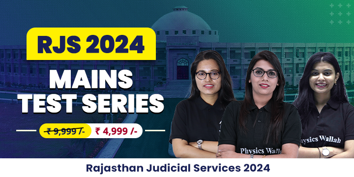 Rankers RJS 2024 Mains Test Series