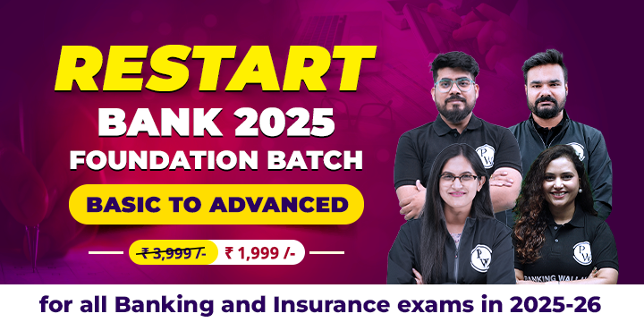 RESTART Bank 2025: Foundation Batch Basic to Advanced