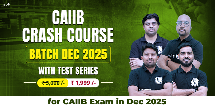 CAIIB Crash Course Batch Dec 2025 with Test Series
