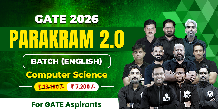 Parakram 2.0 GATE 2026 Batch (English) - Computer Science