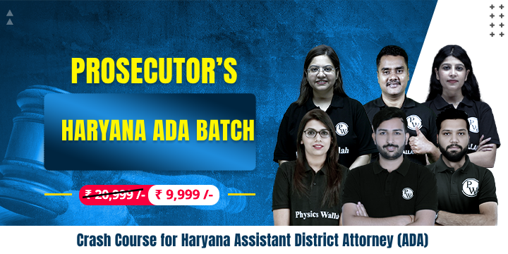 PROSECUTOR’S HARYANA ADA BATCH