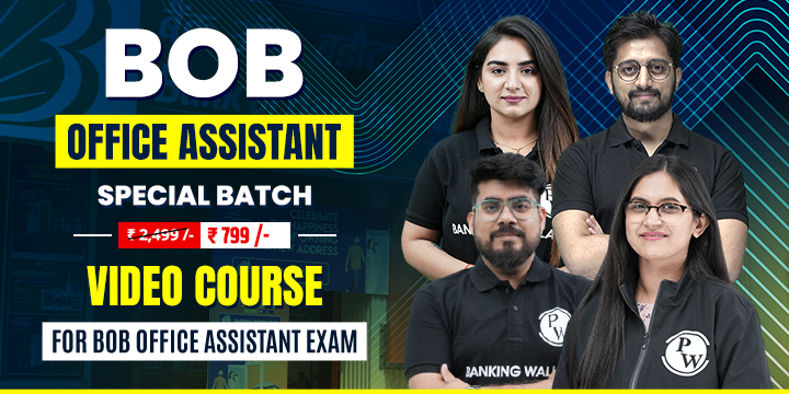BOB Office Assistant special batch (Video Course)