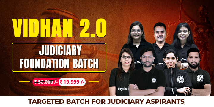 VIDHAN 2.0: JUDICIARY FOUNDATION BATCH