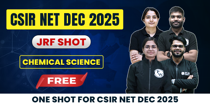 CSIR NET Dec 2025 JRF Shot: Chemical Sciences