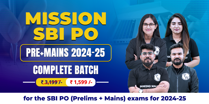 MISSION SBI PO: Pre + Mains Complete Batch