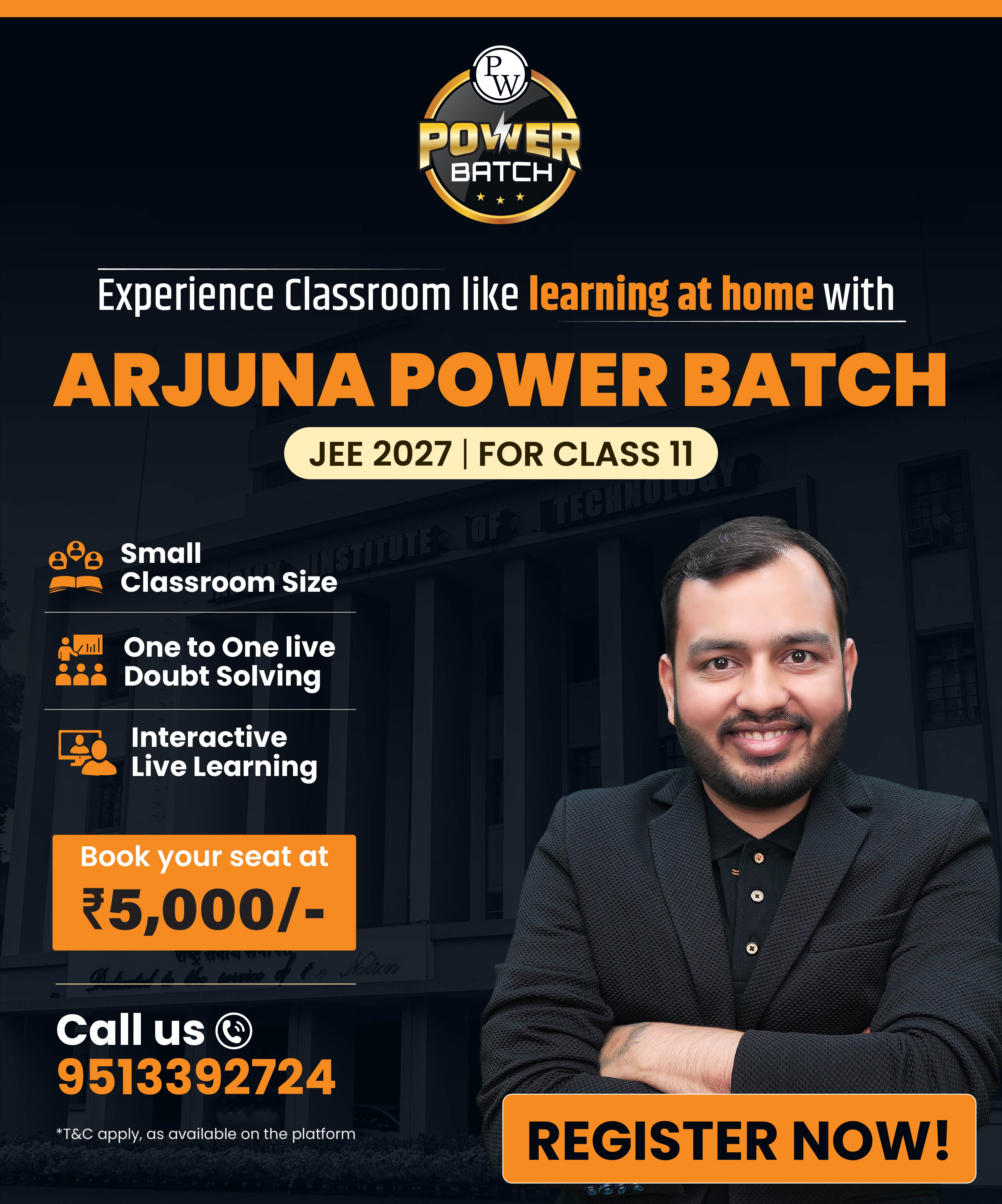 Power Batch : Arjuna JEE