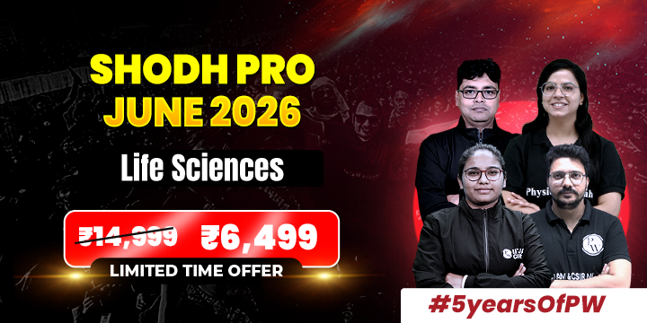 Shodh Pro June 2026 Life Sciences