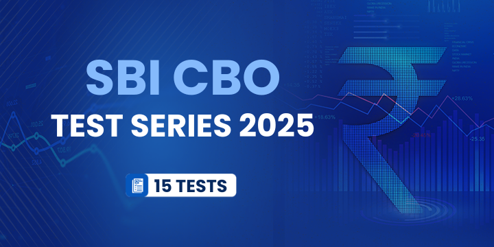 SBI CBO Test Series 2025