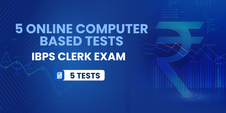 5 Online Computer Based Tests IBPS Clerk Exam