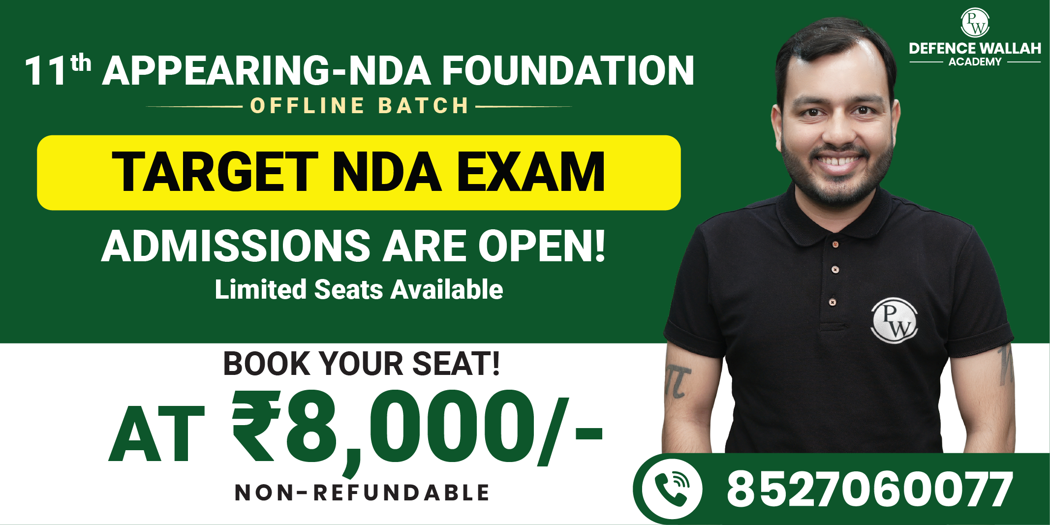 11th Appearing - NDA Foundation (Offline)