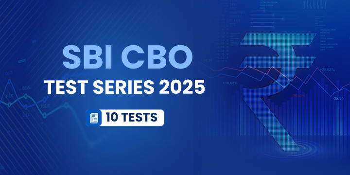 SBI CBO Test Series 2025