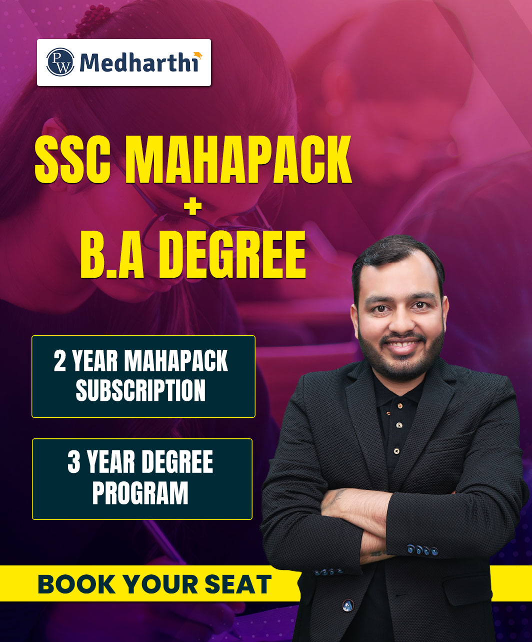 SSC Mahapack + B.A. Degree Program