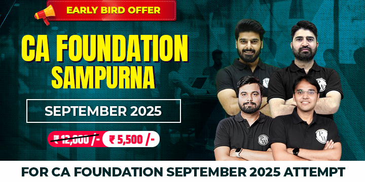 CA Foundation Sampurna September 2025