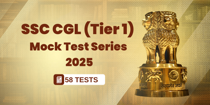 SSC CGL (Tier 1) Mock Test Series 2025