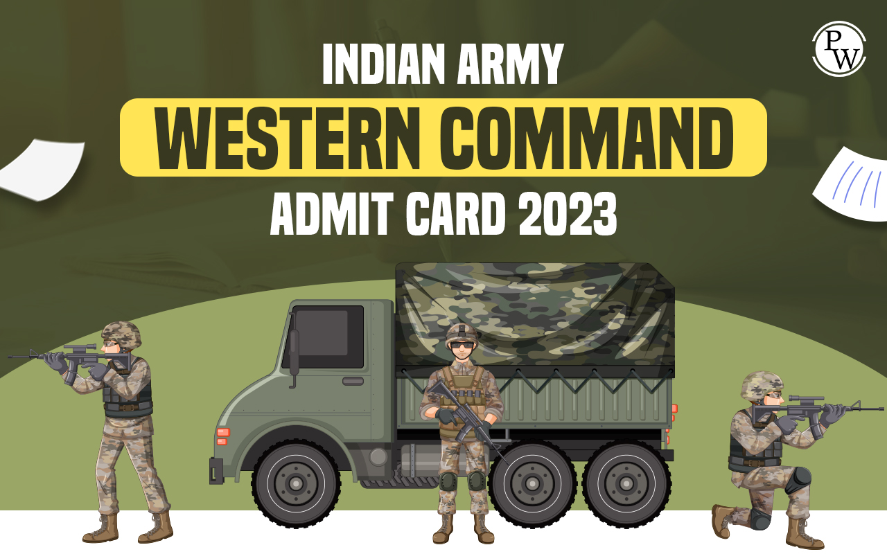 Indian Army Western Command Admit Card 2023