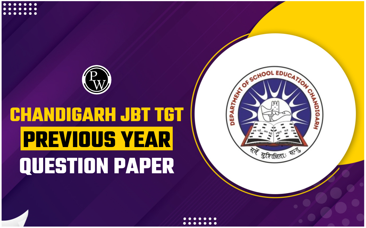 Chandigarh JBT TGT Previous Year Question Papers, Download PDF Chandigarh JBT TGT Previous Year Question Papers, Download PDF