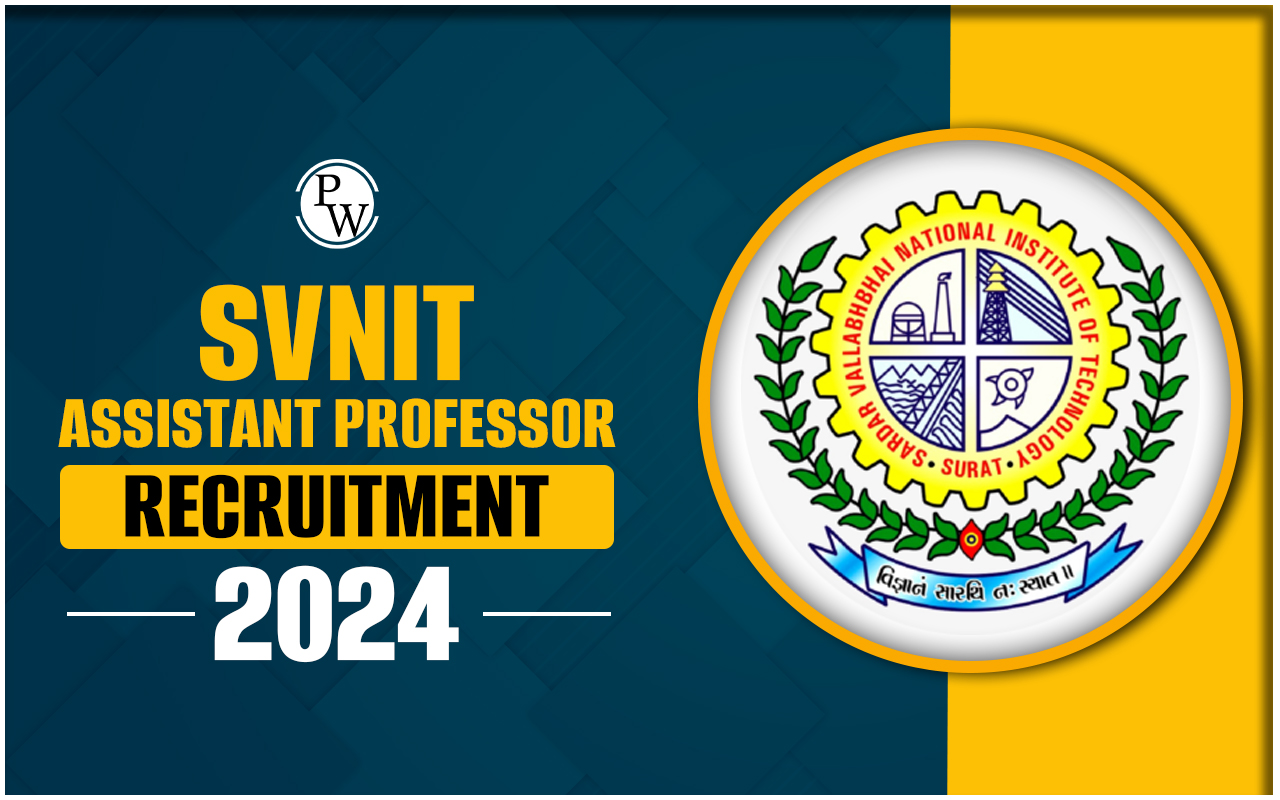 SVNIT Assistant Professor Recruitment 2024, Apply Online for 70 Posts