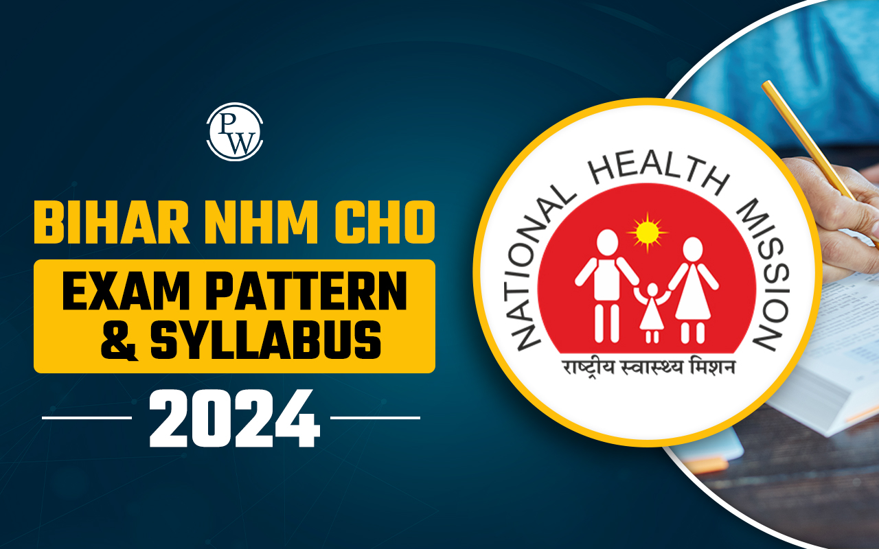 Bihar NHM CHO Syllabus and Exam Pattern 2024, Check Important Books