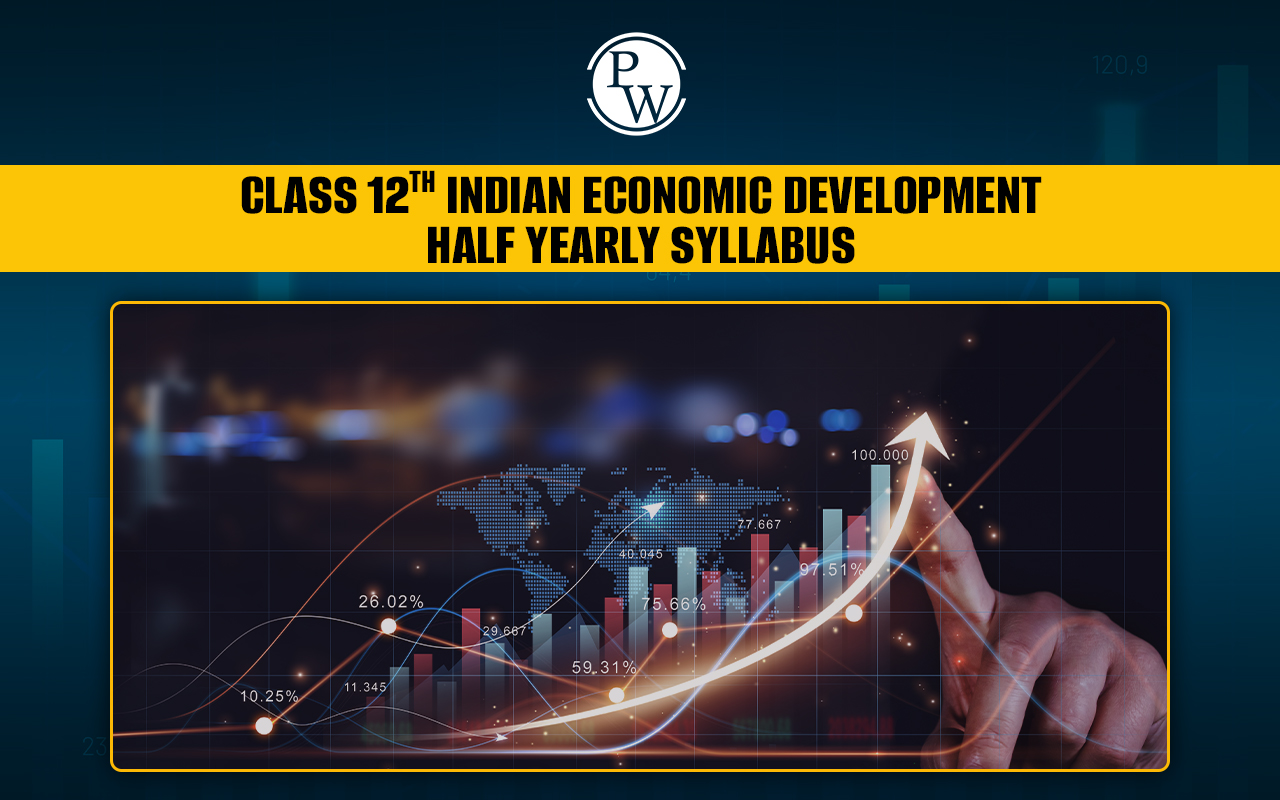 Class 12th Indian Economic Development Half Yearly Syllabus 2024-25 Class 12th Indian Economic Development Half Yearly Syllabus 2024-25