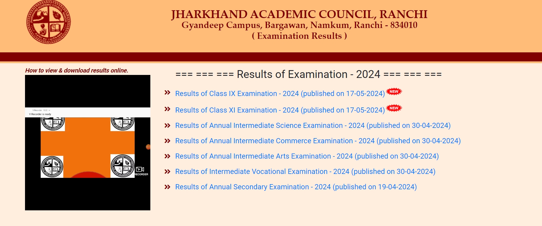JAC Compartment Result 2024 To be Released Soon @jac.jharkhand.gov.in