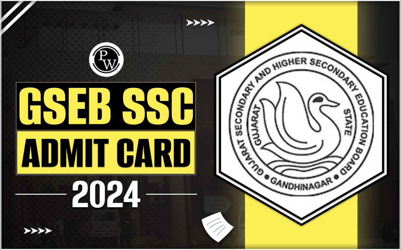 GSEB SSC Admit Card 2024 Download GSEB SSC Hall Ticket
