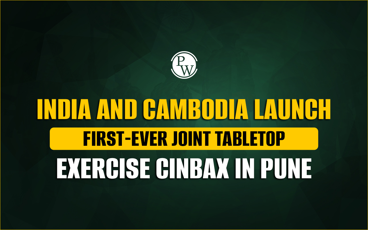 India and Cambodia Launch First-Ever Joint Tabletop Exercise CINBAX in Pune