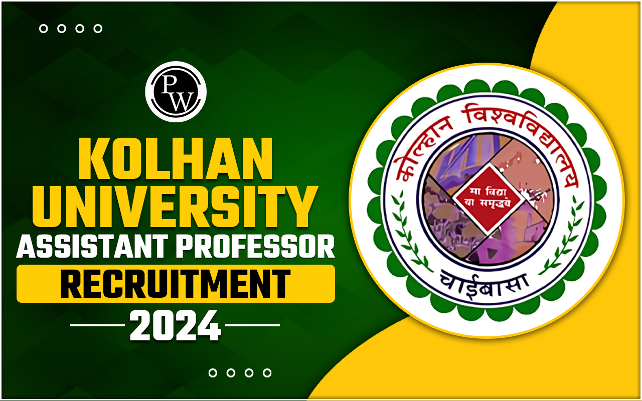 Kolhan University Assistant Professor Recruitment 2024, Apply Online