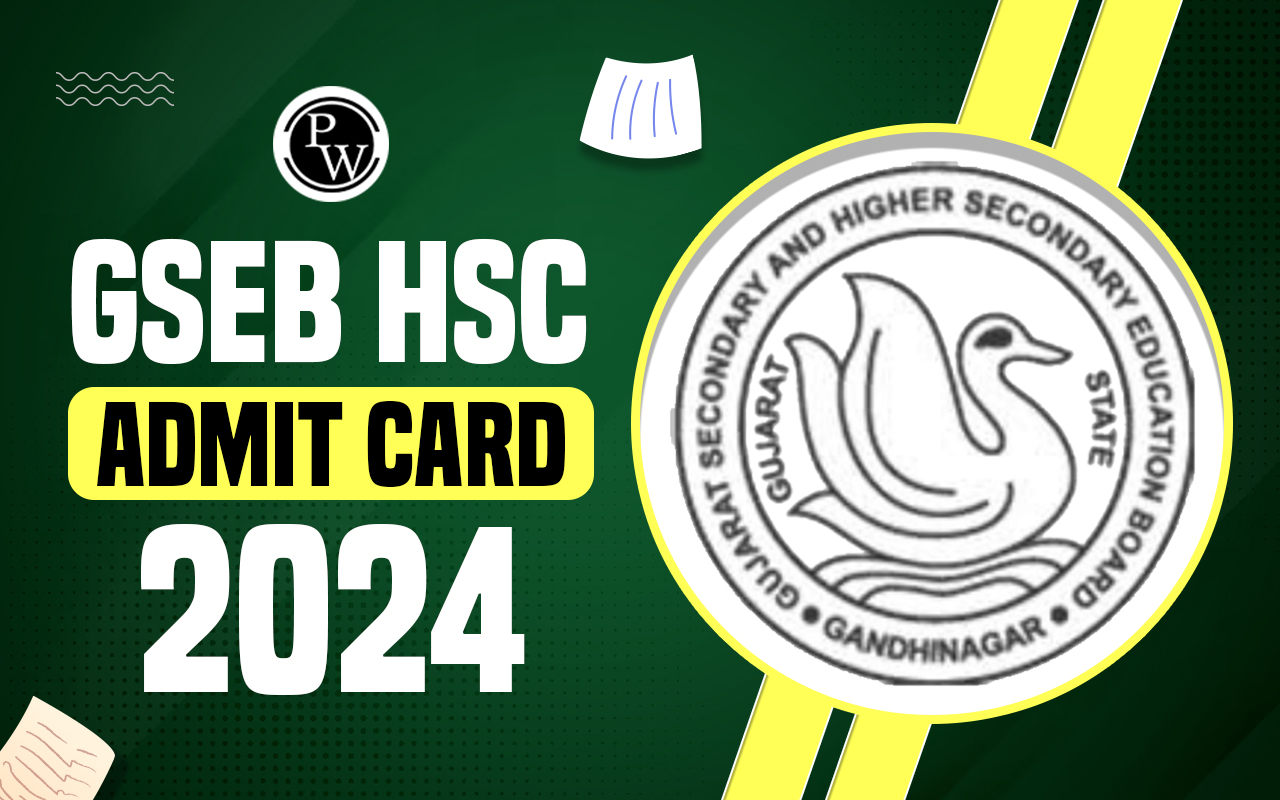 GSEB HSC Admit Card 2024 Download GSEB HSC Hall Ticket
