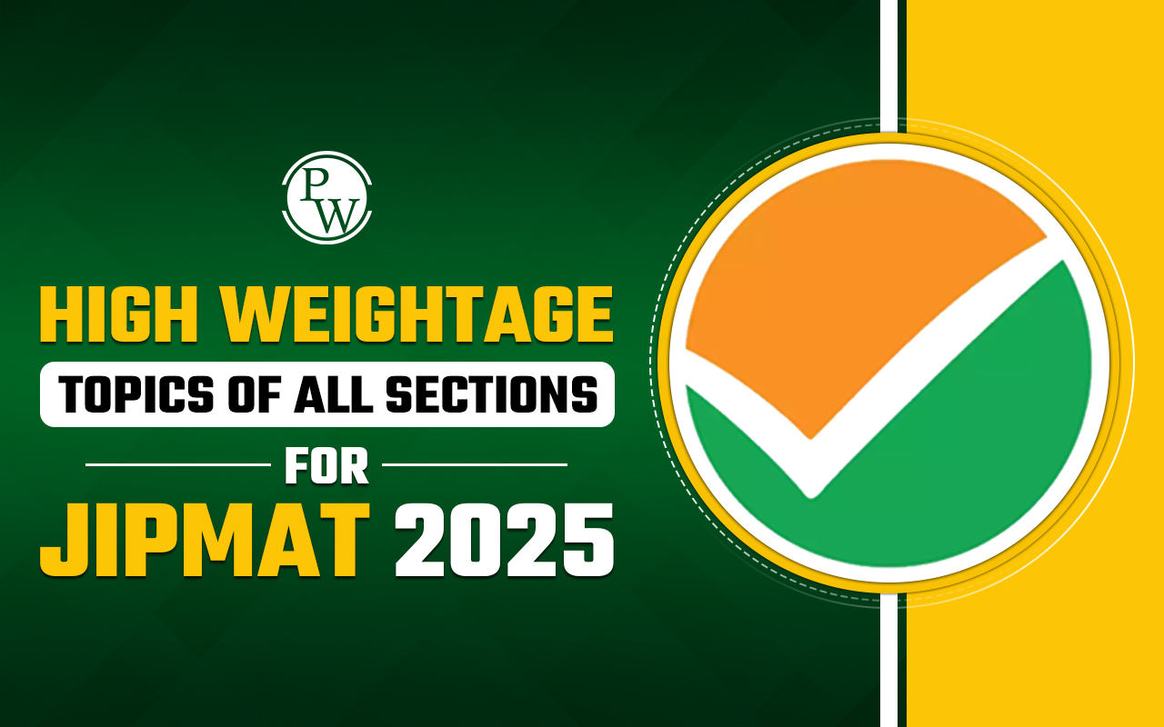 High Weightage Topics Of All Sections For JIPMAT 2025