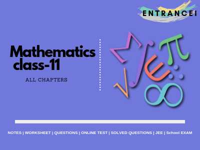 Maths revision notes class 11