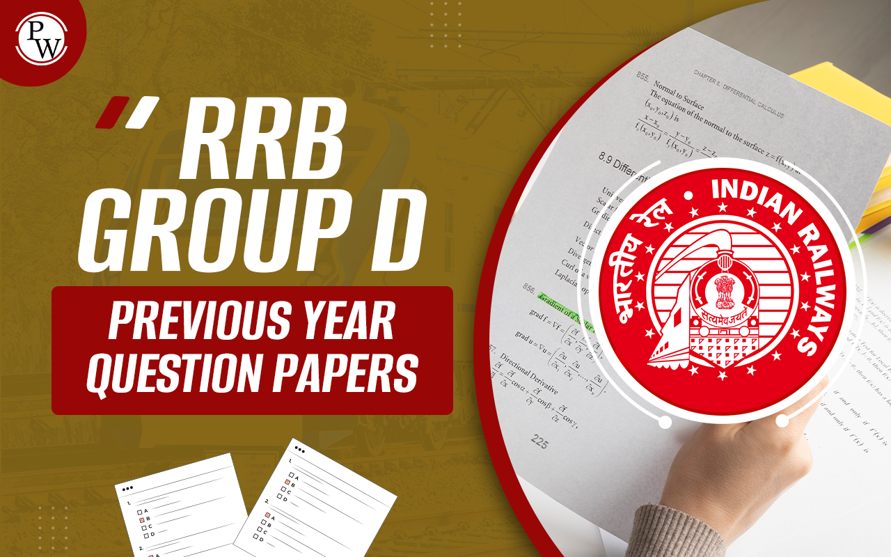 RRB Group D Previous Year Question Papers Download PDF