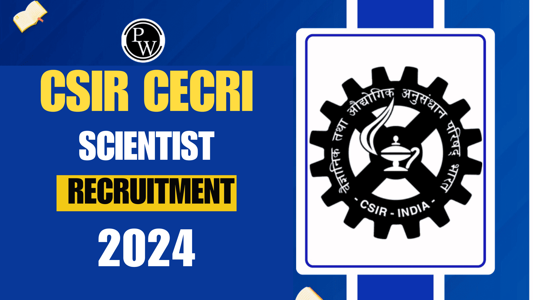 CSIR CECRI Scientist Recruitment 2024 Notification Out for 28 Posts