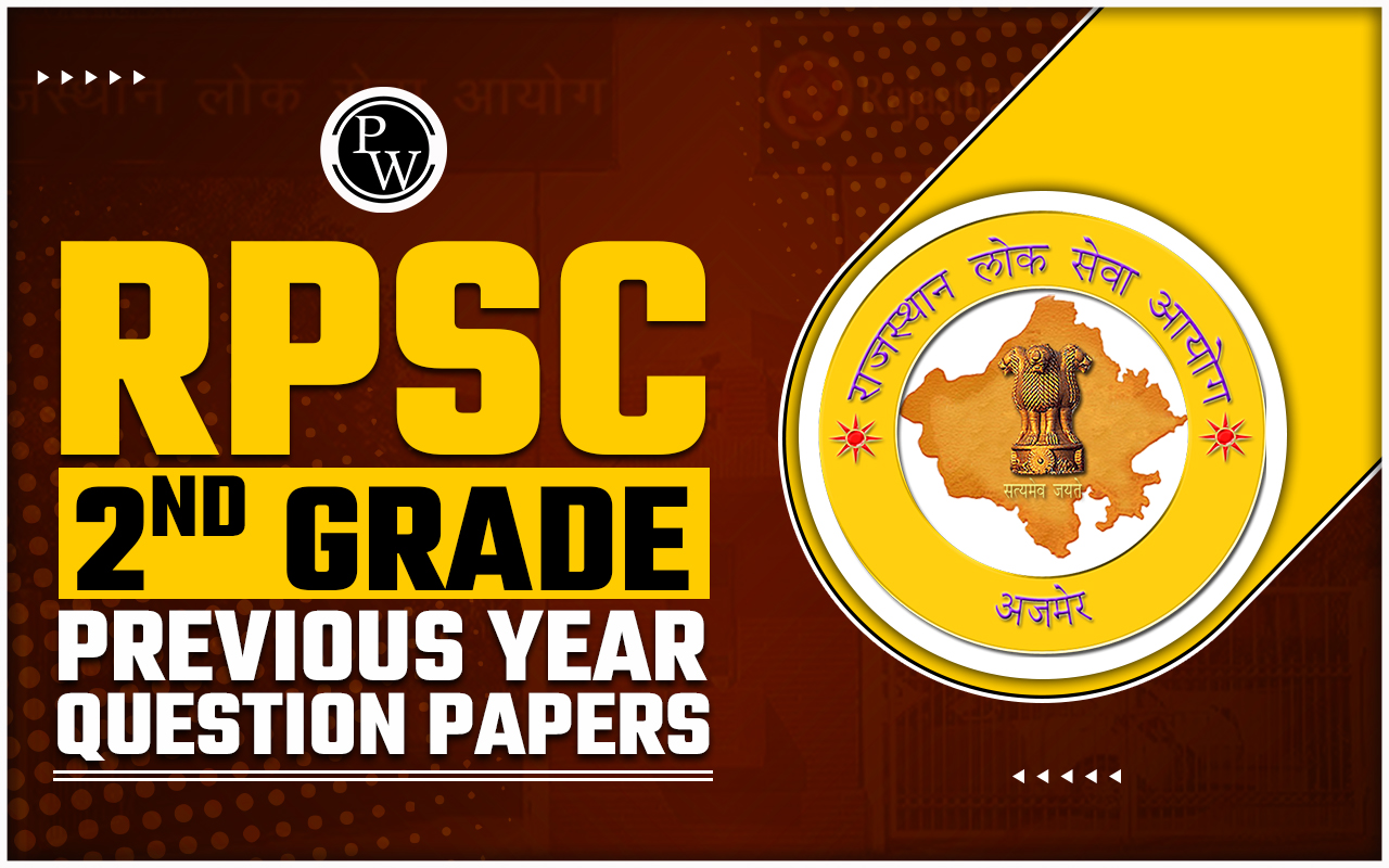Rpsc 2nd Grade Previous Year Question Papers With Solution Download Pdf