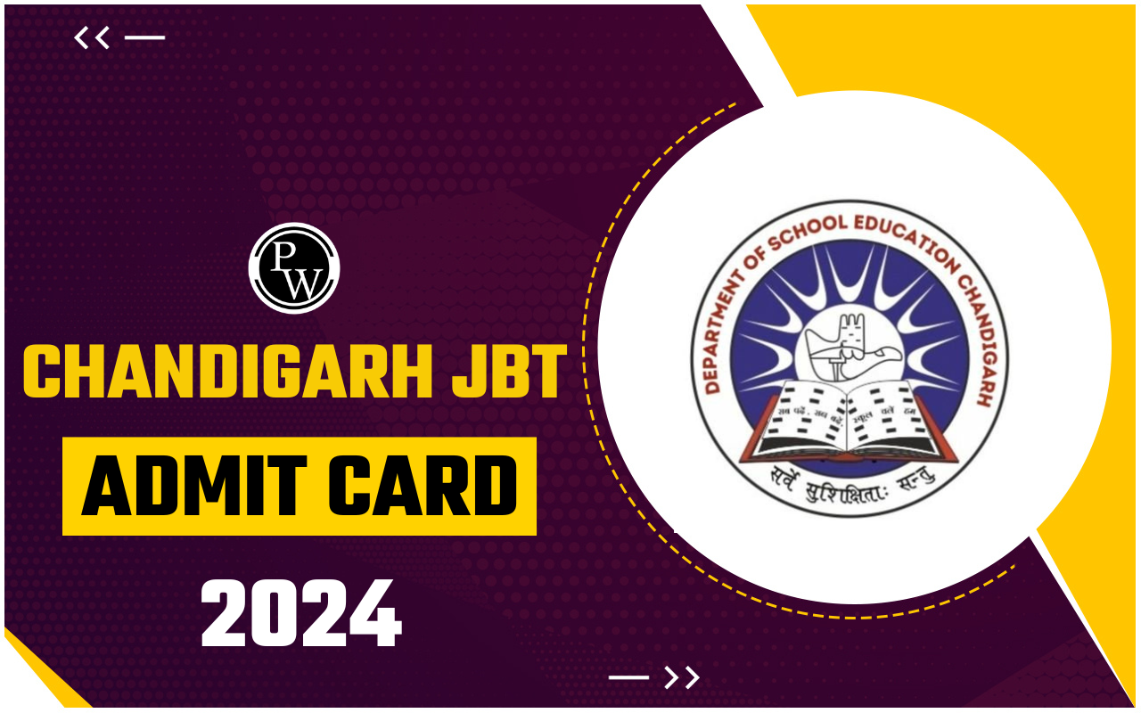 Chandigarh JBT Admit Card 2024 Out, Download Hall Ticket Here Chandigarh JBT Admit Card 2024 Out, Download Hall Ticket Here